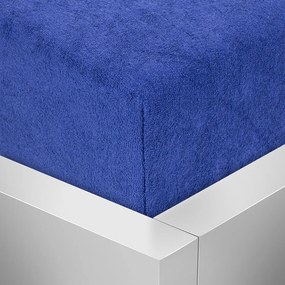 TP Froté prostěradlo 90x200 Premium - Modrá
