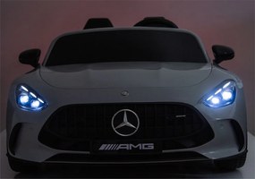 LEAN CARS Elektrické autíčko Mercedes GT63 AMG DK-GT63 24V LCD lakované světle šedé