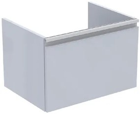 Ideal Standard Tesi - Skříňka pod umyvadlo 600x440x400 mm, lesklá světlá šedá T0046PH