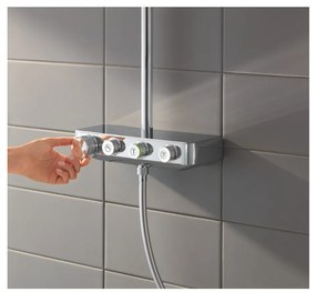 Grohe Euphoria SmartControl System 310 Cube Duo - Sprchový systém s termostatem na stěnu, chrom 26508000