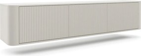 Kašmírová závěsná TV skříňka Trenza 200 cm