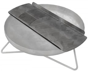Grilovací plát na přenosné ohniště Ø 80 cm ✔ Nerez