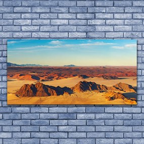akrylový obraz Poušť Nebe Krajina 120x60 cm