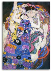 Obraz na plátně REPRODUKCE Gustav Klimt - Panny - 40x60 cm