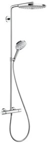 Hansgrohe Raindance Select S, Showerpipe 300 2jet s termostatem, chromová, HAN-27133000