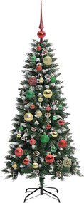 Umělý vánoční stromeček Zelená 120 cm PVC, plast a ocel 3395804