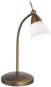 Paul Neuhaus Pino stolní lampa 1x3 W mosaz 400111