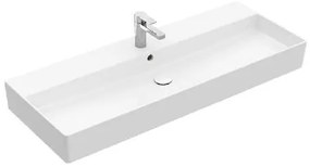 Villeroy & Boch Memento 2.0 - Umyvadlo 1200x470 mm, s přepadem, otvor pro baterii, alpská bílá 4A22C501