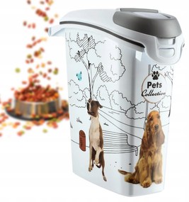 CURVER Kontejner a úložný box na granule pro psy, 23l/10kg DOG