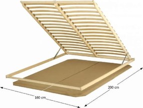 Rošt, 160x200 cm, BASIC FLEX 3 ZÓNOVÝ Kondela 03012162