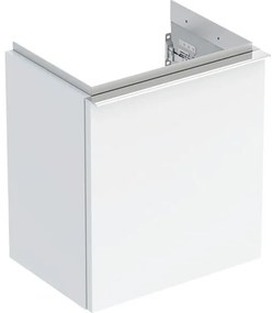 Geberit iCon Skříňka pod umývátko 37 x 41,5 cm, bílá lesklá, madlo pochromované lesklé 502.300.01.2