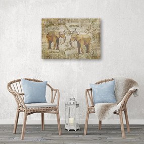 Gario Obraz na plátně Dva dospělí sloni - Andrea Haase Rozměry: 60 x 40 cm