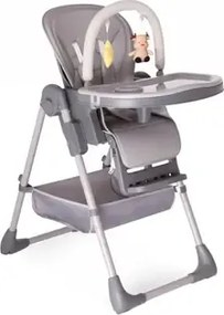Kidnort Jordgubbe Jídelní židlička šedá