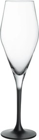 Villeroy&Boch Villeroy & Boch Manufacture Rock sada 4 sklenic na šampaňské, 120 ml