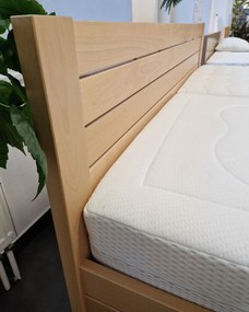 Ekointerier Havaj 96 postel - buk průběžný 180 x 200 cm - výprodej z expozice Moření: přírodní lak, Rozměr: 180 x 200 cm