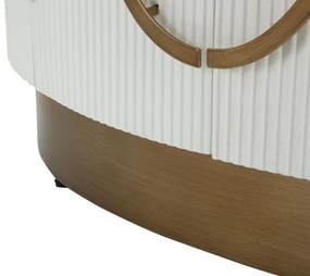Designová komoda Tahigwa 79 cm bílá