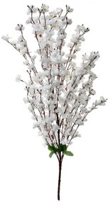 Velká umělá květina bílá sakura Peel– 100 cm