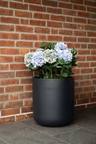 Květináč CHICO, sklolaminát, průměr 50 cm, antracit