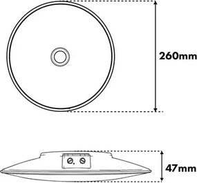 Maclean MCE537 / Stropní LED svítidlo / senzor pohybu PIR