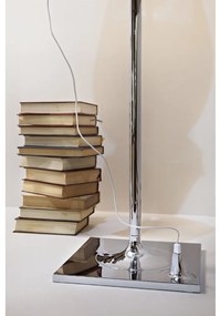 Flos F1011046 Bibliotheque Nationale, stojací lampa s difusorem aluminizovaným bronzem, design Philippe Starck, 1x150W E27, 150cm