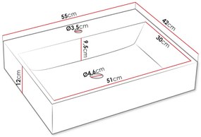 Koupelnová sestava PALOMA 1 - bílá + sifon a umyvadlo ZDARMA