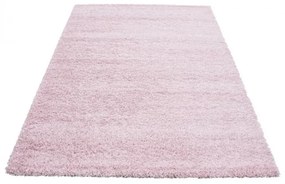 Kusový koberec Life shaggy 1500 pink 80 x 150  cm - SLEVA 1 ks