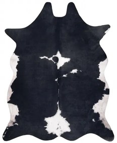 Koberec imitace zvířecí kůže G5070-3 černý / bílý Rozměr: 100x150 cm