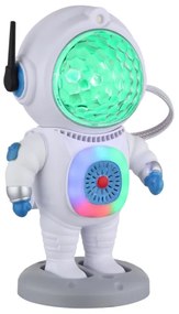 Globo 28084 - LED RGB Stolní lampa COSMO LED/6W/5V kosmonaut bílá