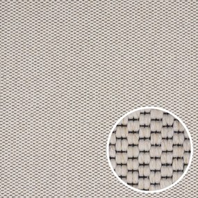 Timzo, Metrážový koberec Nature cream - neúčtujeme odřezky z role, na míru, šíře 2m,3m,4m,5m, bílá, filc, chodba / předsíň