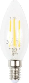 T-LED LED žárovka svíčka Filament 4W E14 stmívatelná 03340