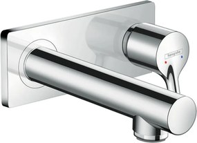 Hansgrohe Talis S, páková umyvadlová baterie pod omítku, chromová, 72110000