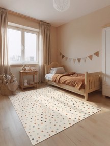 Hanse Home, Dětský koberec Adventures 106411 Cream Multicolor, 120x170, vícebarevná, dětský pokoj