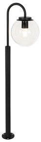Moderní lucerna černá s plastem 104 cm IP44 - Sfera