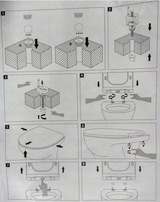 Cersanit City, toaletní antibakteriální sedátko z duroplastu, bílá, K98-0134