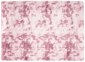 Kusový koberec moderní SILK DYED jemný měkký lehký růžový Rozměr: 120x170 cm
