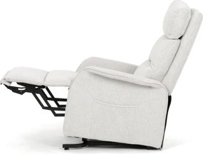Polohovací křeslo béžové, elektrické TV-L8960 CRM2