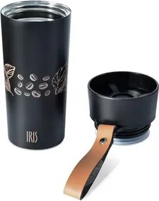 Iris Barcelona Termohrnek 360 ml černá / Termohrnek / 360° uzávěr s vý