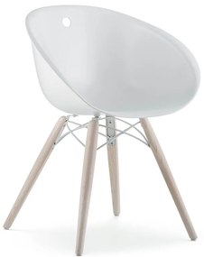 Pedrali Židle GLISS 904 - dřevěná podnož