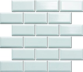 Keramická mozaika Premium Mosaic bílá 30x30 cm lesk MOS4595WH
