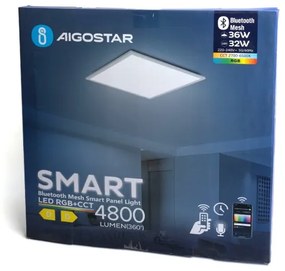 Aigostar - LED RGBW Stmívatelný podhledový panel MESH LED/36W/230V 60x60 cm