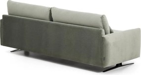 Zelená sametová pohovka 240 cm Veliro – Kave Home