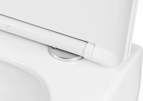 Rea Eddy, závěsná záchodová mísa Tornado Rimless 525x360x360 mm se sedátkem, REA-C6560