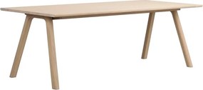 Rozkládací jídelní stůl z dubového dřeva 95x220 cm Clapperton – Rowico
