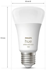 Základní sada Philips Hue WACA 3xE27/9W/230V 2000-6500K + zařízení k propojení