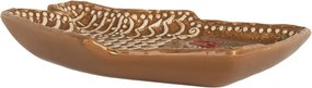 Keramický talířek perníková chaloupka Gingerbread Cott - 20*18*3 cm
