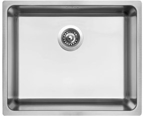 Set Sinks BLOCK 540 V 1mm kartáčovaný + baterie Sinks VITALIA chrom