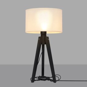 Stolní lampa ALBA 1xE27/15W/230V krémová/borovice