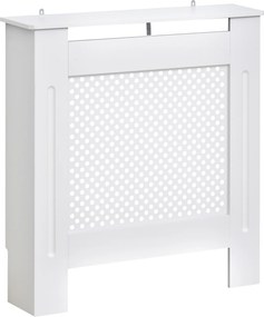 HOMCOM Kryt Radiátoru na Zeď - Moderní Design, MDF, 78x19x82 cm