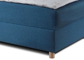 NEW DESIGN postele Postel boxspring NOVO s úložným prostorem, 90×200 cm, matrace a rošt v ceně Velikost postele: 90 × 200 cm
