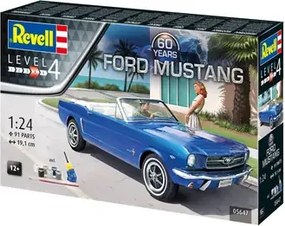 Revell Dárková sada Ford Mustang k 60. výročí / Plastikový model / 1:2